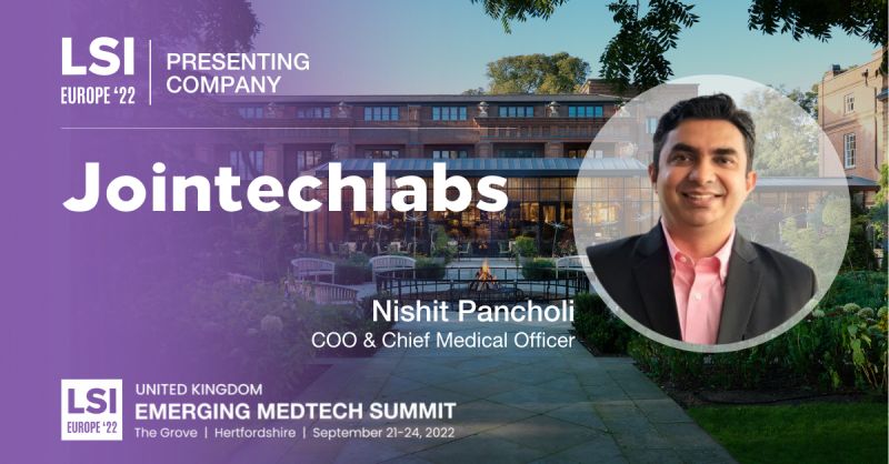 Nishit Pancholi, COO & Chief Medical Officer of Jointechlabs Inc. has ...
